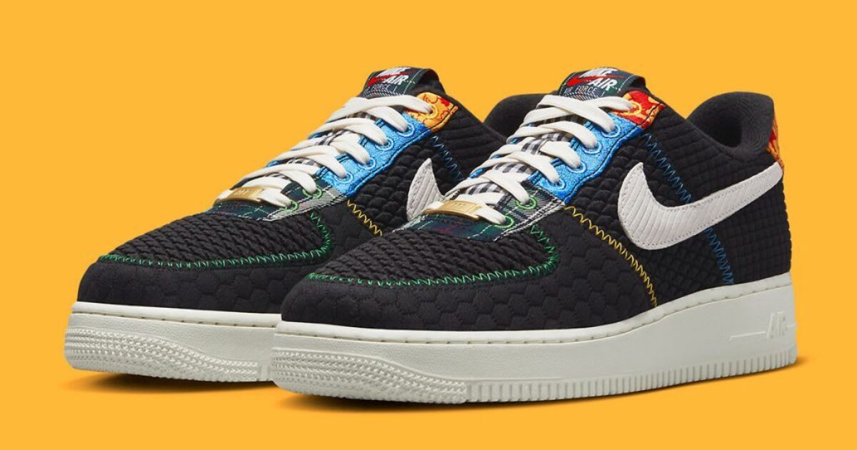 Diverse materialen en opvallende kleuren sieren deze… | Sneaker Squad