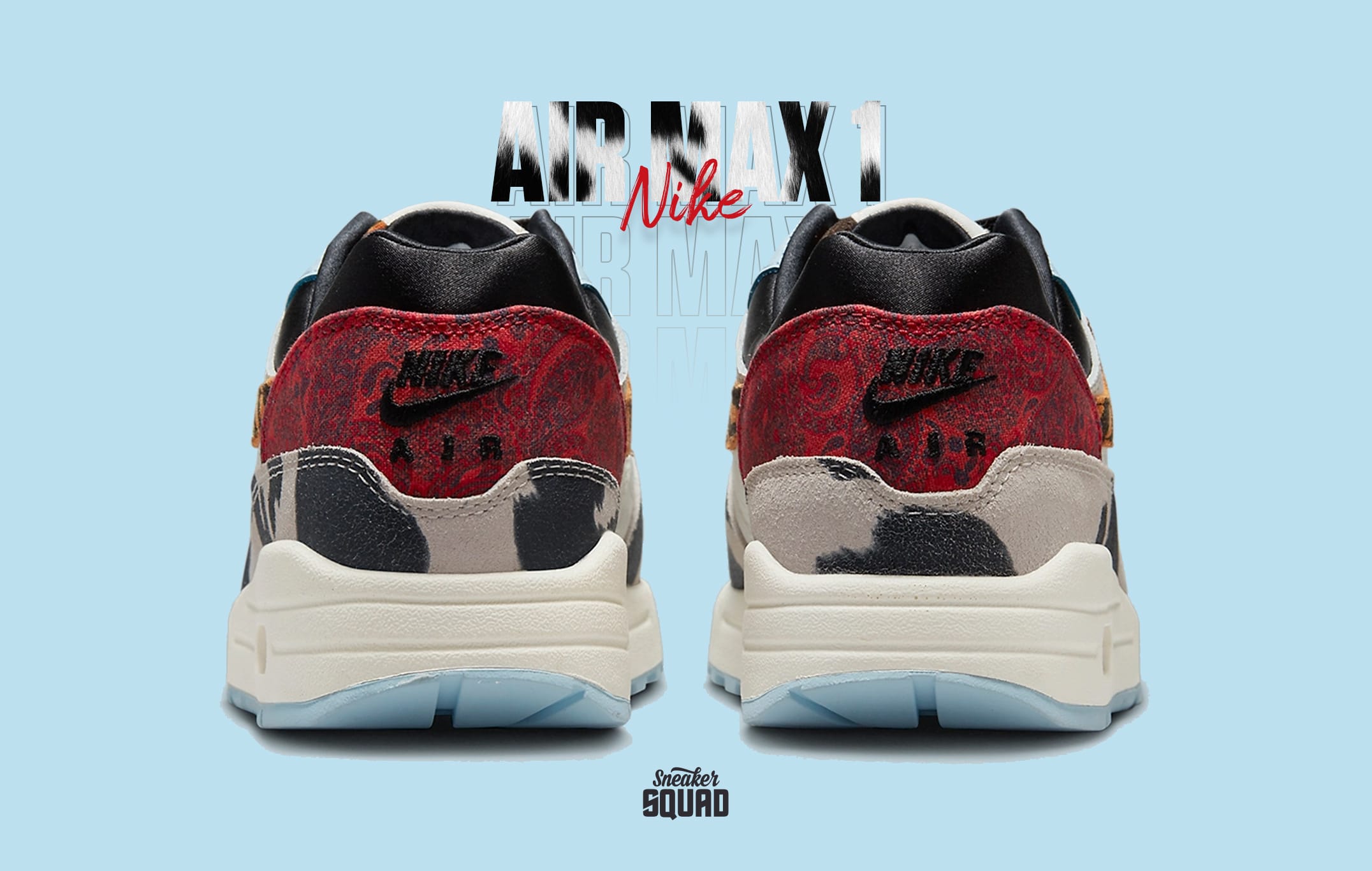 Deze wilde Nike Air Max 1 '87 WMNS 'Tiger Swoosh'… | Sneaker Squad