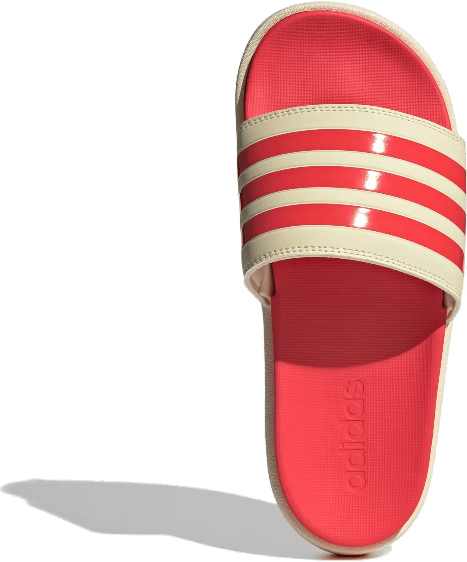 adidas Adilette Platform Slides Warm Vanilla Semi… | Sneaker Squad