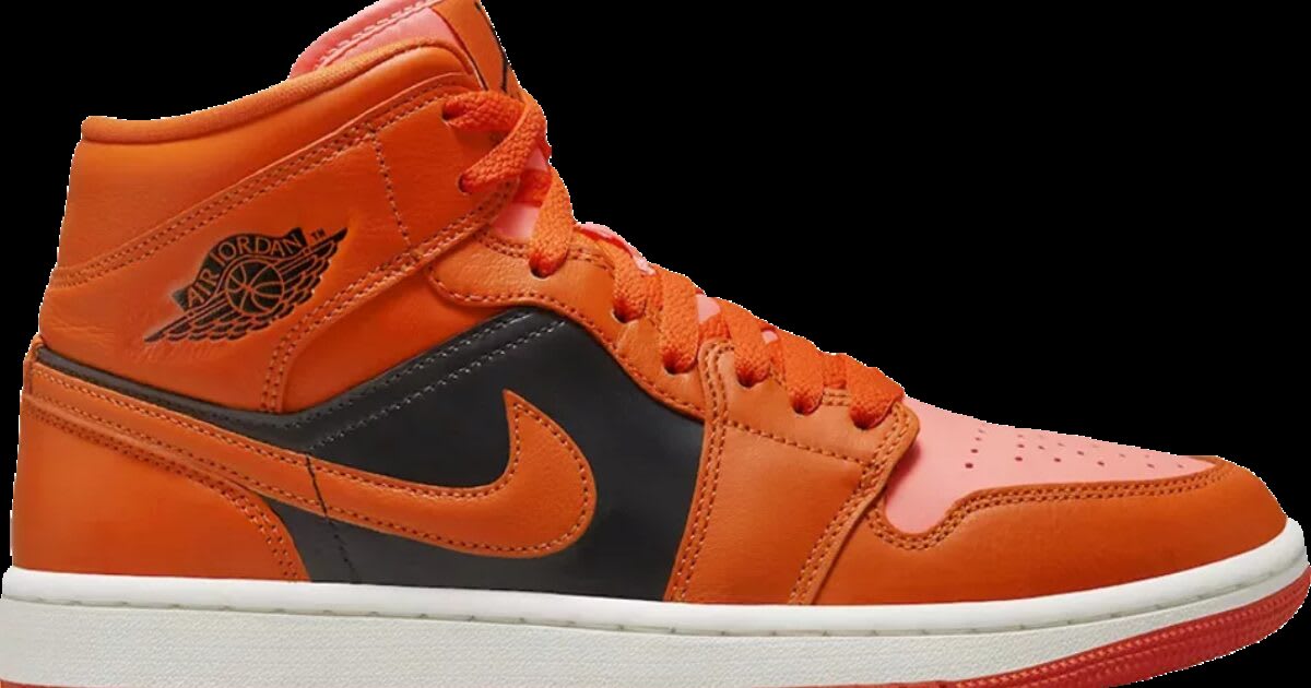 Air Jordan 1 Mid SE WMNS "Rush Orange" | DM3381-600 | Sneaker Squad