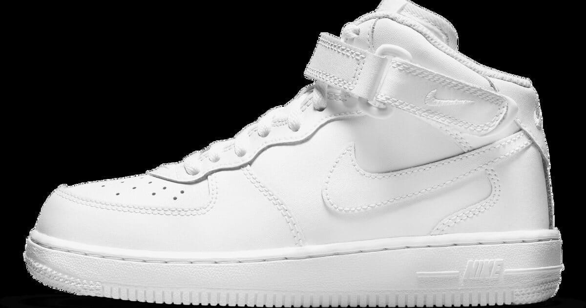 Nike Air Force 1 Mid LE White (PS) | DH2934-111 | Sneaker Squad