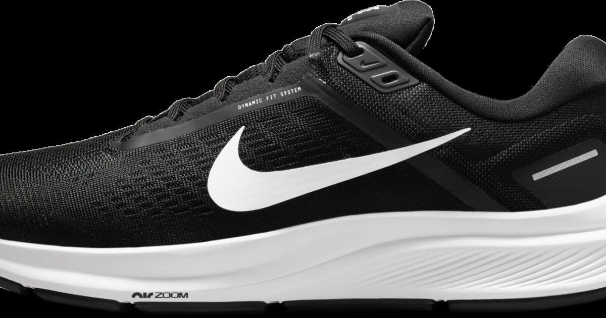 Nike Air Zoom Structure 24 Black White | DA8535-001 | Sneaker Squad