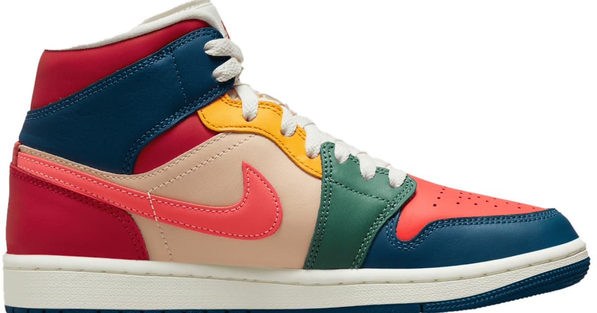 Air Jordan 1 Mid SE "Multi-Color" | DN3738-400 | Sneaker Squad